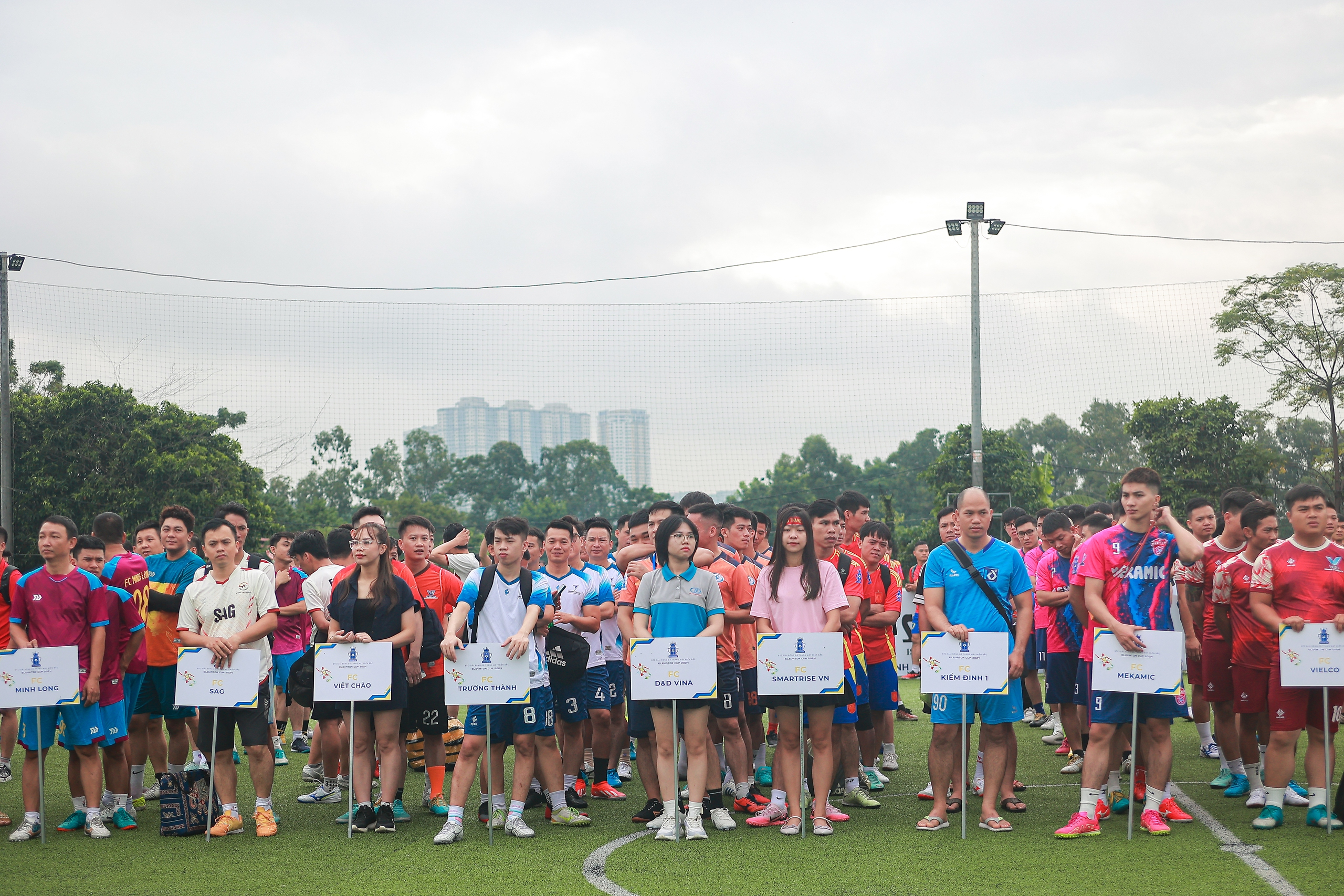 Chính thức khởi tranh giải bóng đá Elevator Cup 2024