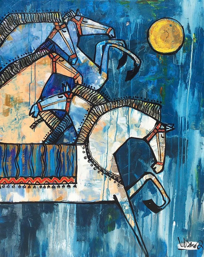 Lê Quang Sáng: Họa sĩ trẻ tài năng, vẽ nên những câu chuyện bằng màu sắc