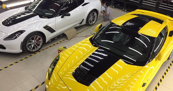 Siêu xe Chevrolet Corvette C7 giá 6 tỷ về Việt Nam ăn Tết