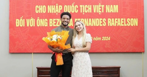 Rafaelson chia sẻ về vợ trong ngày nhận quốc tịch Việt Nam