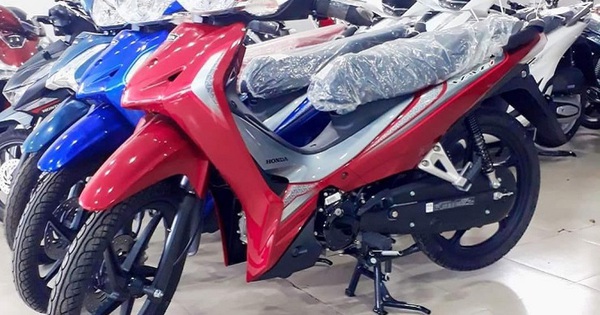 Wave 110i nhập Thái giảm gần 20 triệu đồng so với đợt đầu về Việt Nam
