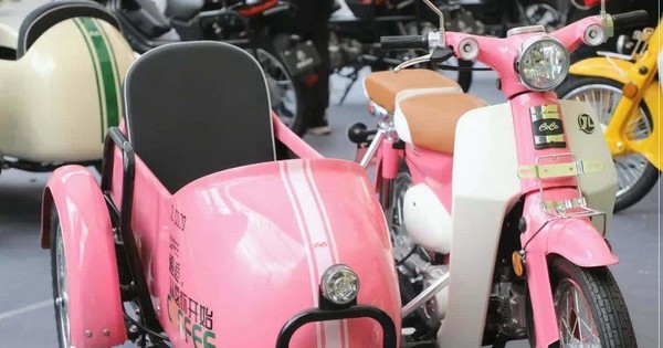 Xuất hiện biến thể sidecar cực "cute" của Super Cub