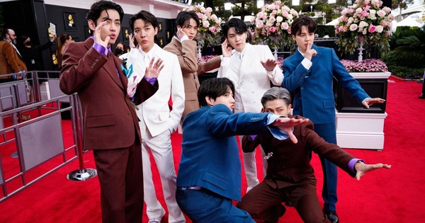 Nhóm nhạc đình đám của Hàn Quốc, BTS ra về tay trắng tại Grammy
