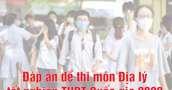 Đáp án môn Địa lý chính thức của bộ GD&ĐT thi tốt nghiệp THPT năm 2020 ...