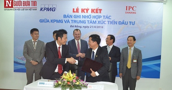 Ký kết biên bản hợp tác đầu tư giữa Đà Nẵng và KPMG