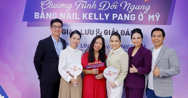 Kelly Pang giới thiệu Chương trình đổi ngang bằng Nail Kelly Pang ở Mỹ